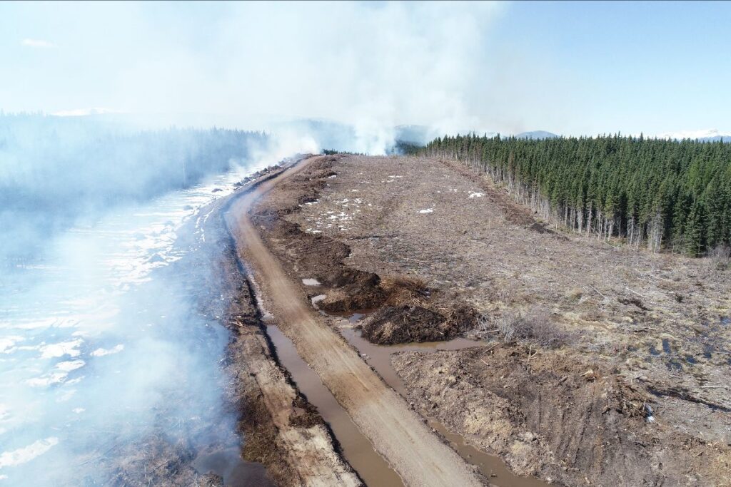 Wildfire Risk Reduction Project Safeguards Northern B C Community